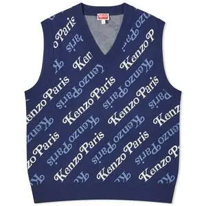 Kenzo X Verdy Knit Vest In Midnight Blue - 65% Off | Editorialist
